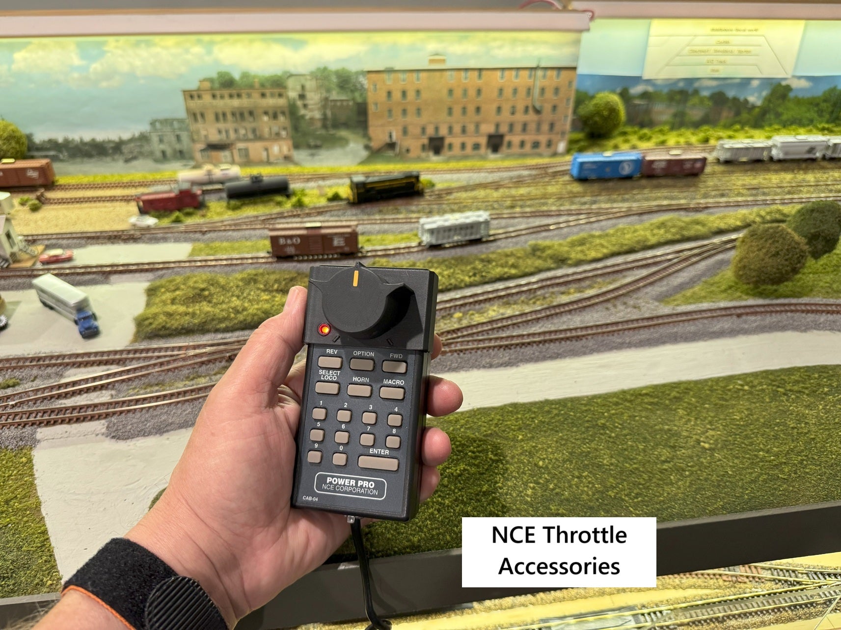 Electric Model Trains – NCE Throttle Accessories – DNI Designs, LLC
